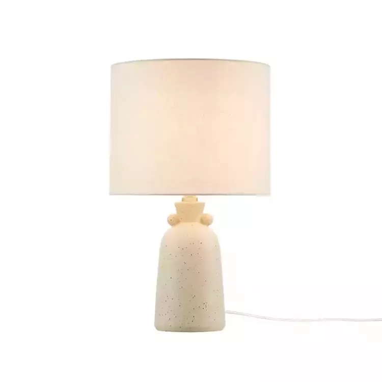 Cream Speckled Ceramic Table Lamp>Kirklands Home Fashion • Kirklands Home